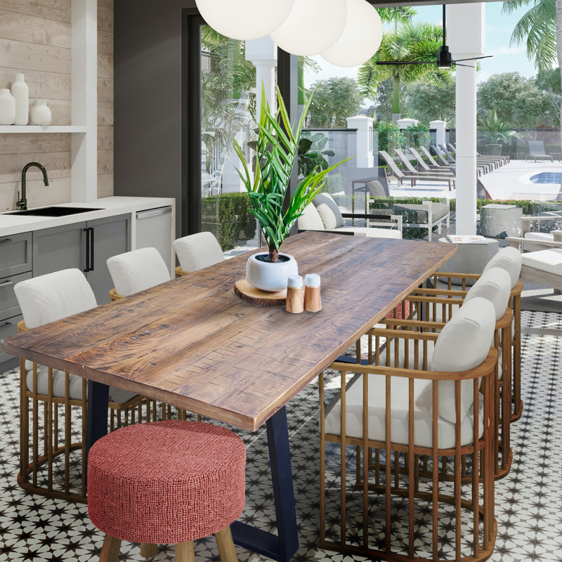 Union Rustic Hayashi Recycled Mango Wood Dining Table | Wayfair